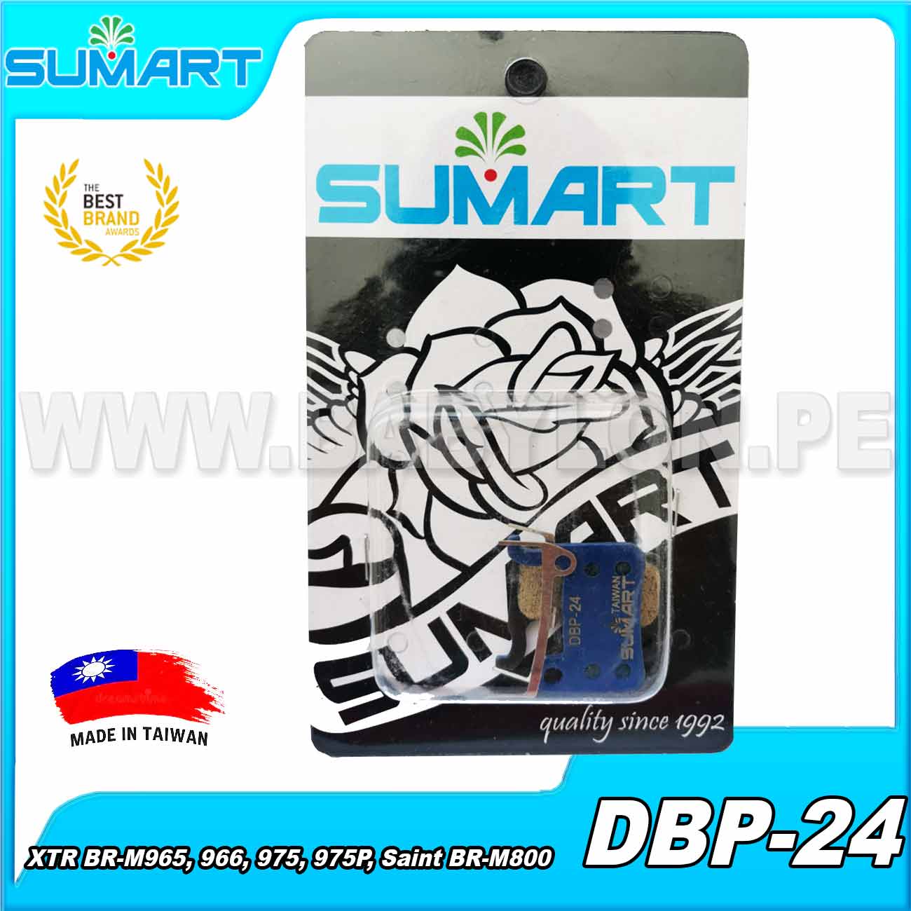 Pastilla sumart BDP-24 XTR BR-M965, 966, 975, 975P, Saint BR-M800 ...