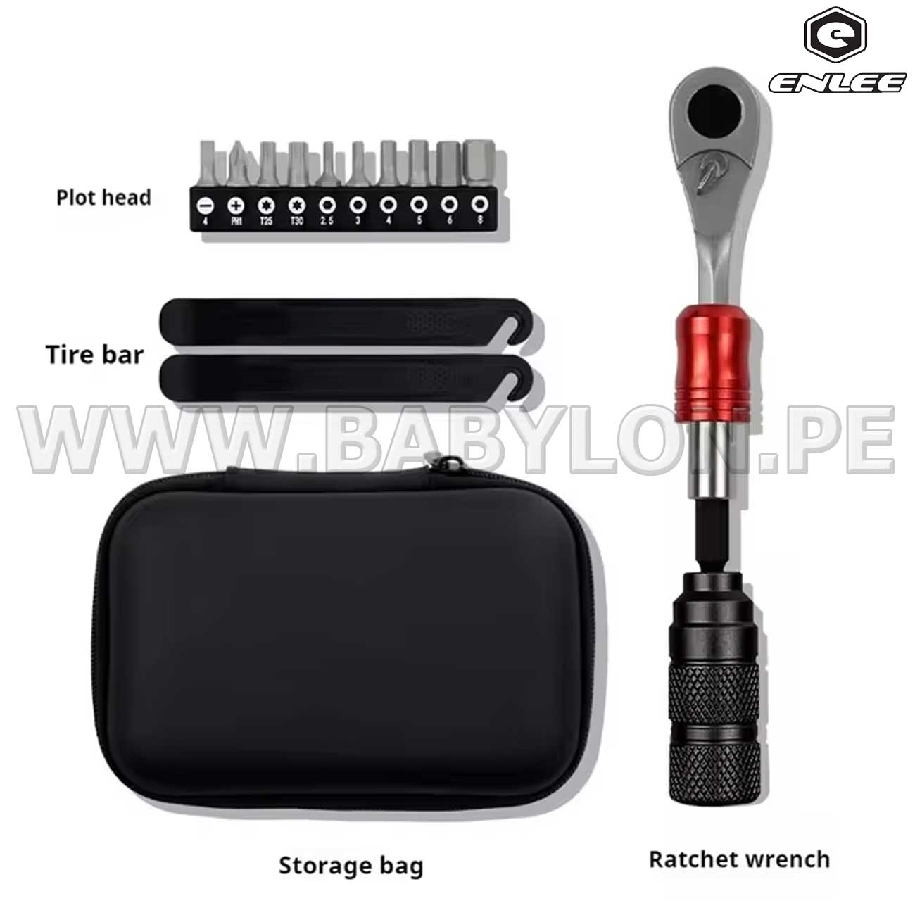 Llave dinamométrica Enlee Ratchey 10 pcs » Babylon Imports Bike Official